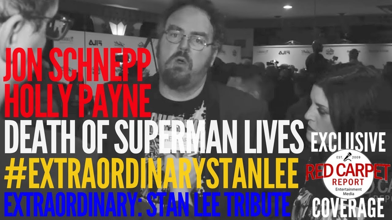 Jon Schnepp & Holly Payne interview at Extraordinary Stan Lee Tribute ...