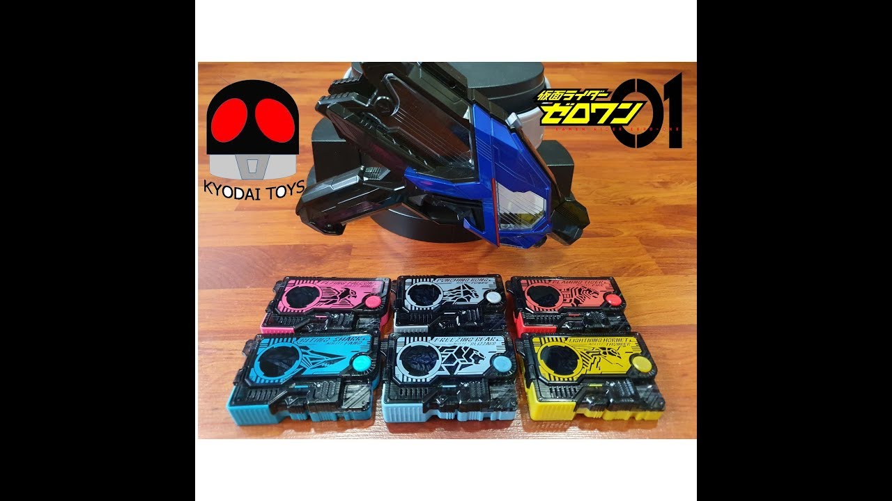 Kamen rider Zero One- DX Shotriser-DX Progrise key review- Flying ...