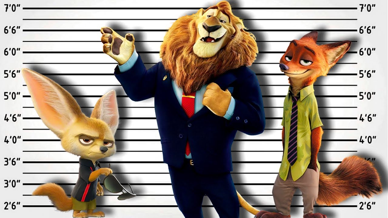 If Zootopia Characters Were Charged For Their Crimes - YouTube