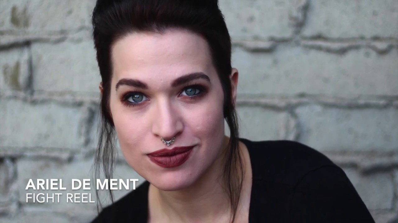 Ariel de Ment fight/stunt reel - YouTube