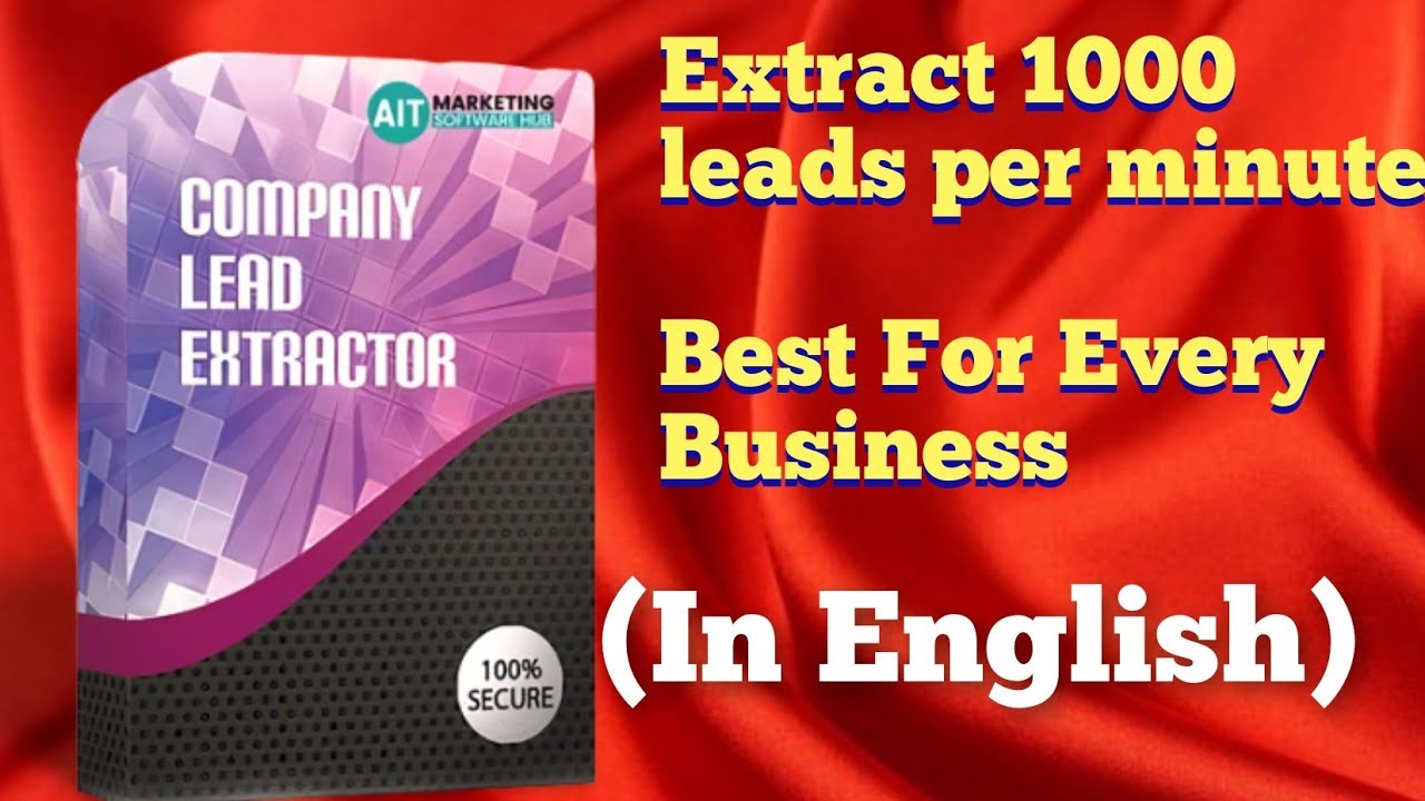 RS Lead extractor - Only 1 min 1000 lead collect Rs Lead extractor ...