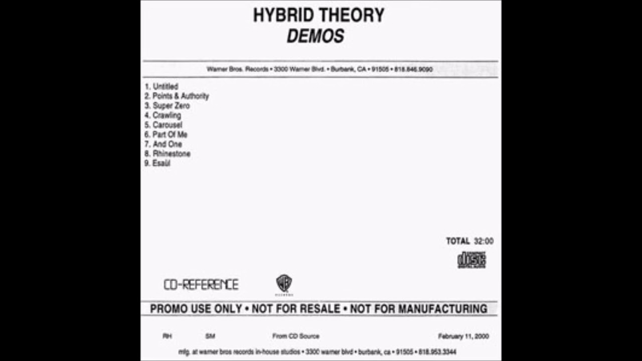 06 Part of Me - Demos - Hybrid Theory - YouTube