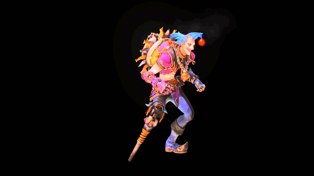 HD Junkrat Jester Skin - YouTube