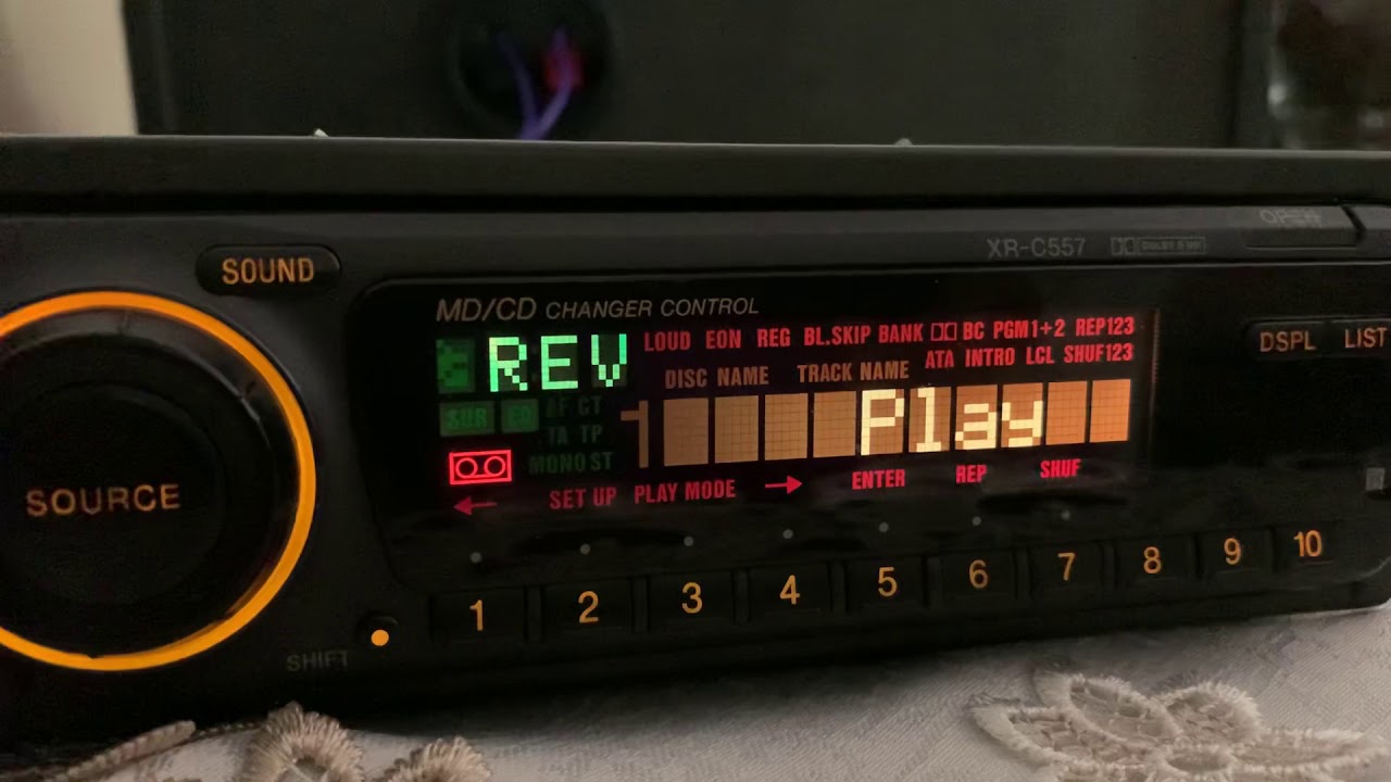 Sony XR-C557 parte 2 - YouTube