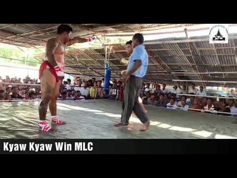 Kyaw Kyaw Win MLC Lethwei - YouTube