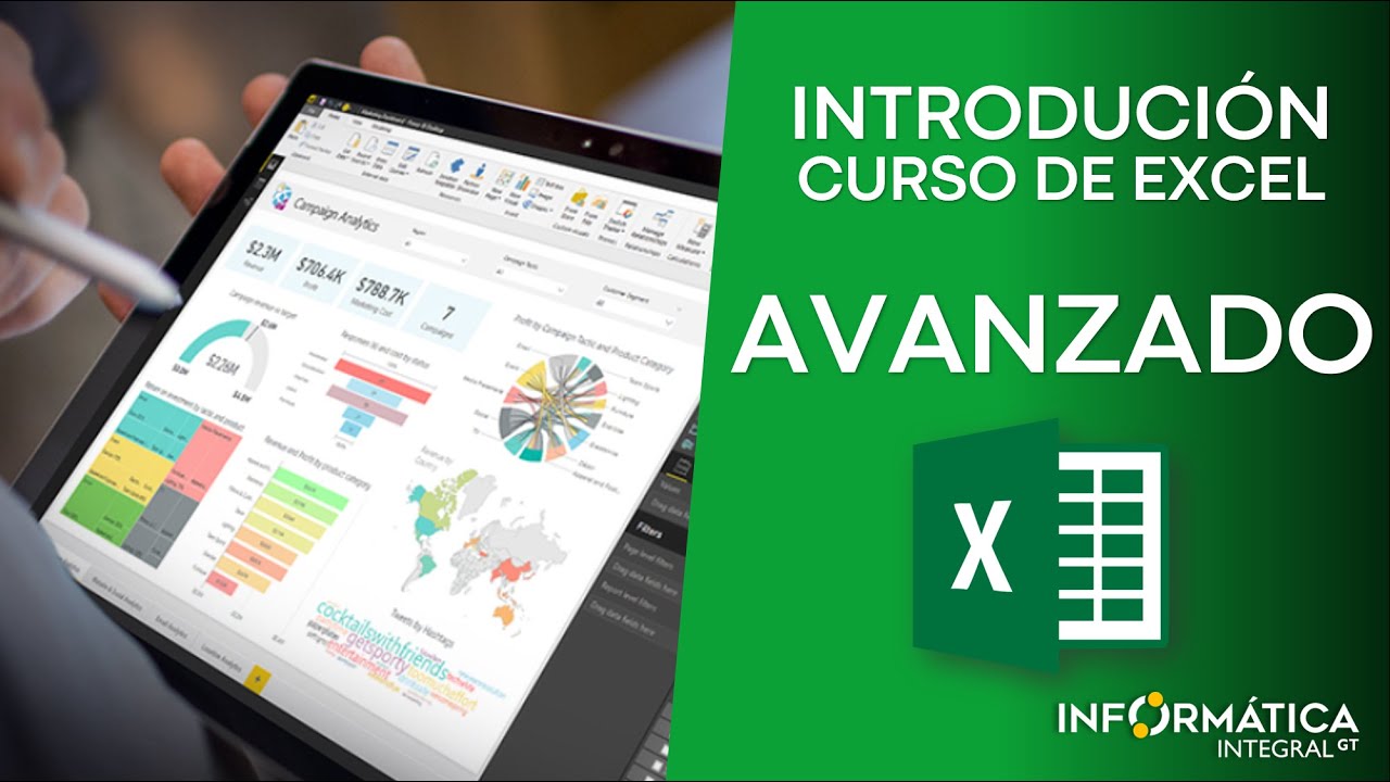 INTRODUCCIÓN A EXCEL AVANZADO - YouTube