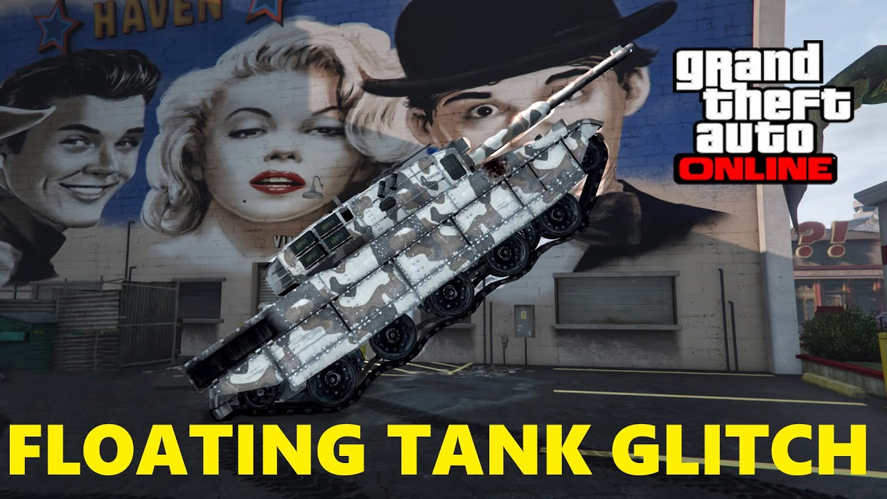 GTA 5 ONLINE FLOATING TANK GLITCH! PS4 - YouTube