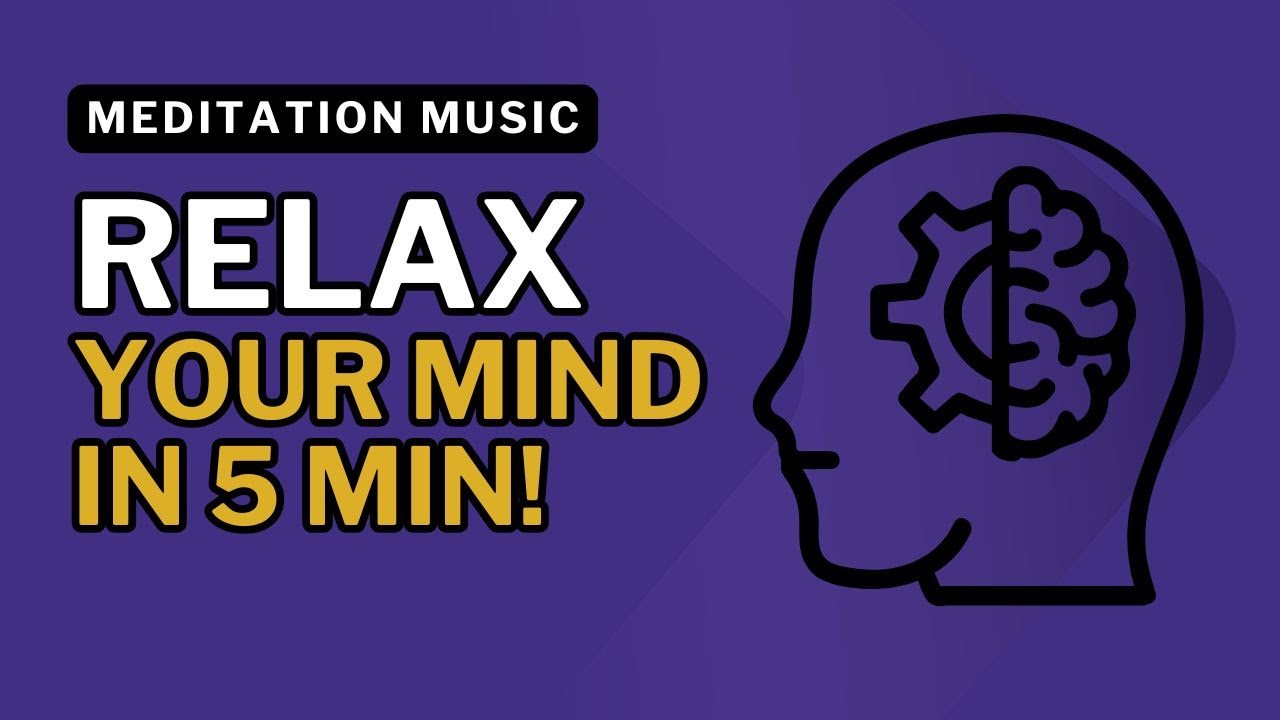 5-Minute Meditation with Calming Music | Quick Meditation for Inner ...