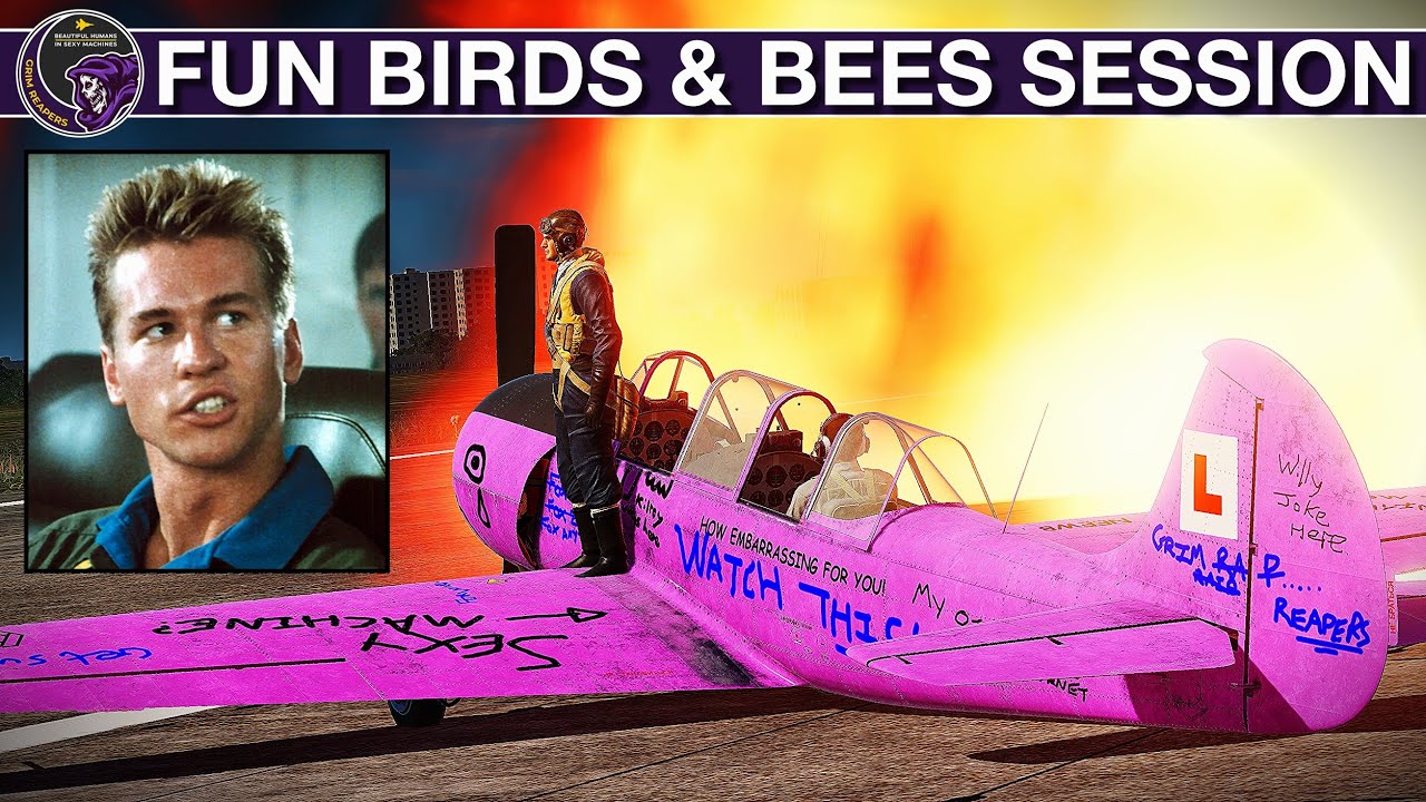 Fun Birds & The Bees Session 23 & Val Kilmer Send Off | DCS WORLD - YouTube