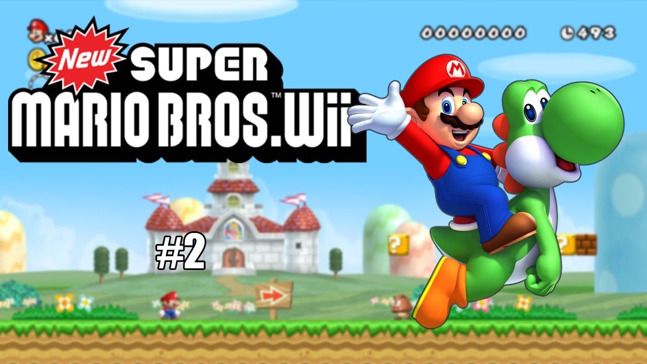 New Super Mario Bros Wii Part 2 "Let's go meet Bowser-senpai" - YouTube