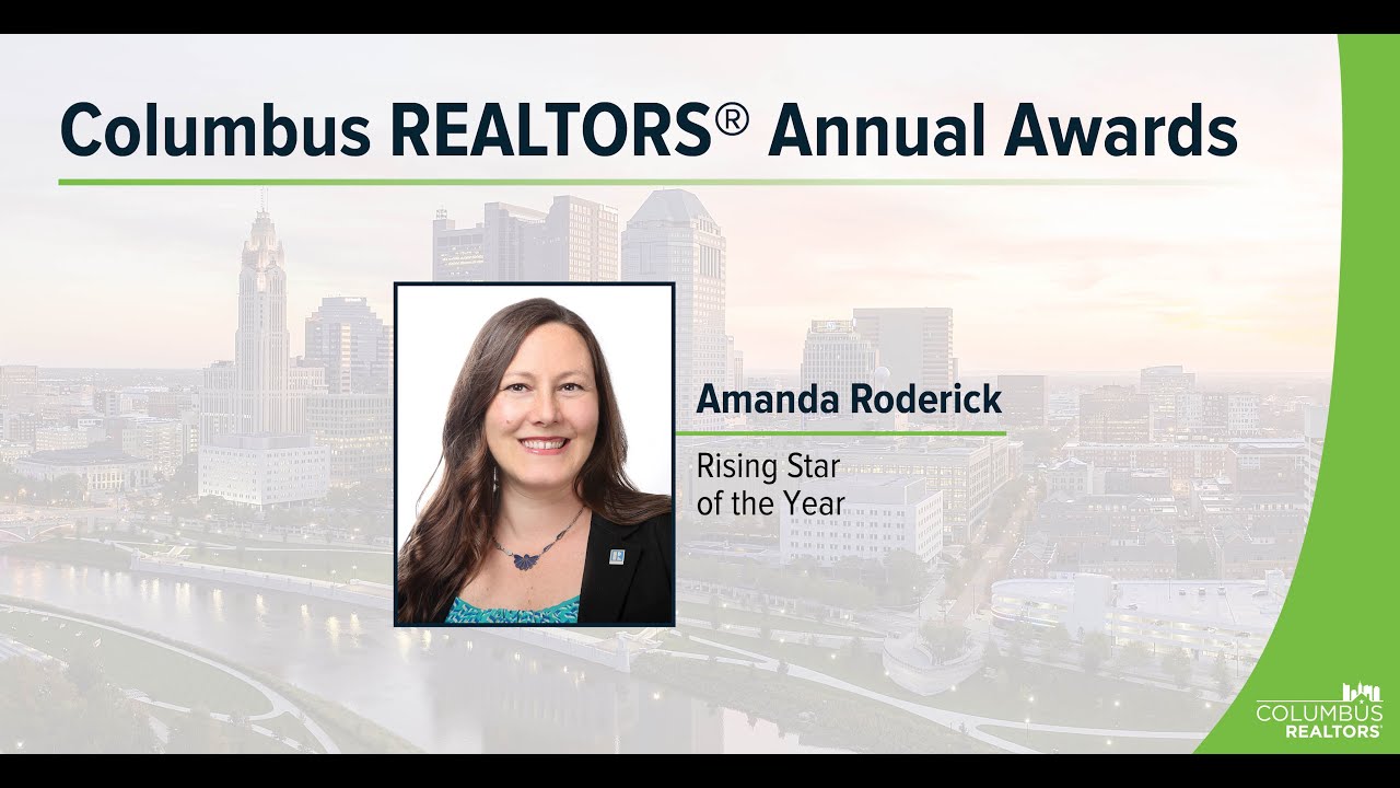 2020 Annual Awards: Amanda Roderick, Rising Star of the Year - YouTube