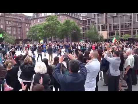 Les Kurdes de Strasbourg fêtent la victoire du HDP