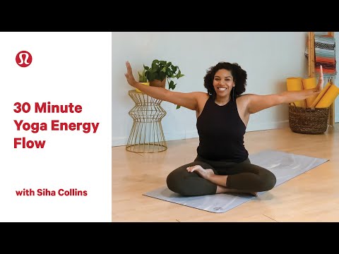 Yoga at Home | 30 Minute Energizing Yoga with Siha Collins | lululemon