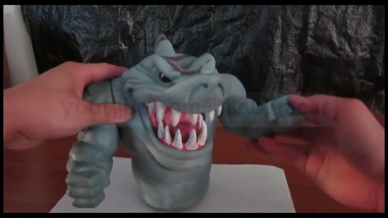 Street Sharks Toy Streex Hand Puppet - YouTube