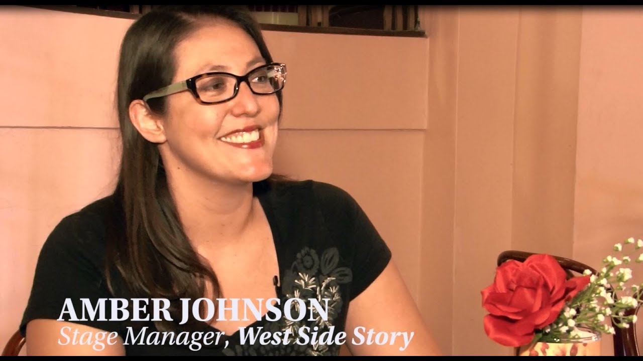 Amber Johnson (Stage Manager) Interview | West Side Story - YouTube