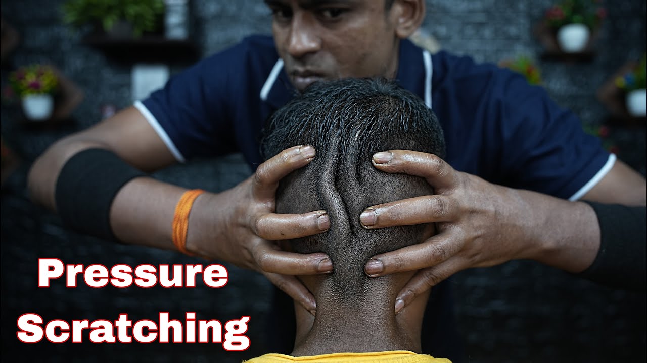 ASMR Tapping & Scratching Indian Head Massage | Head Scratching With ...