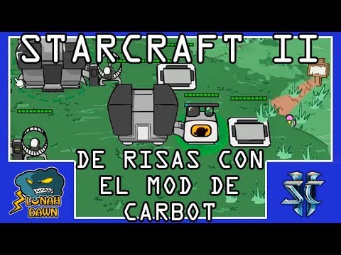 Starcraft 2 - Viernes de risas con el mod de Carbot - YouTube