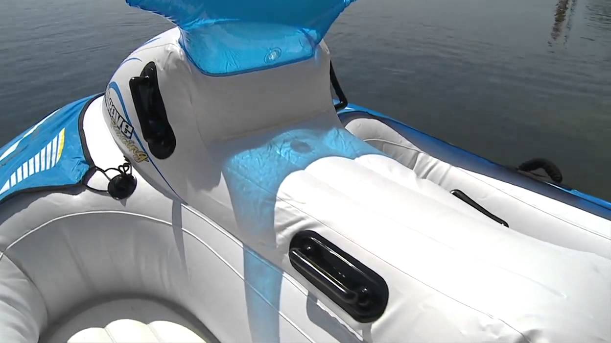 Tow Tube Tests 2013 - Rave Sports Ravenger Plus - YouTube