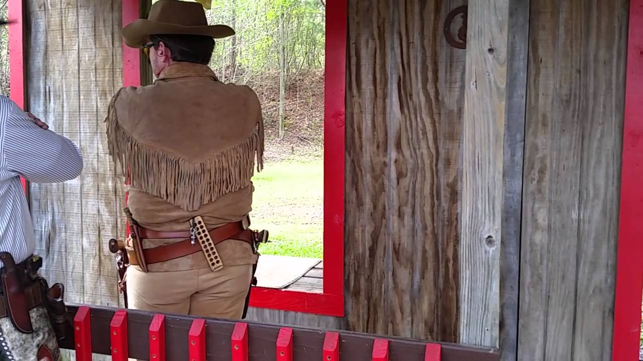Cowboy Action Shooting in S.C. 3/28/15 (Stage 4) - YouTube