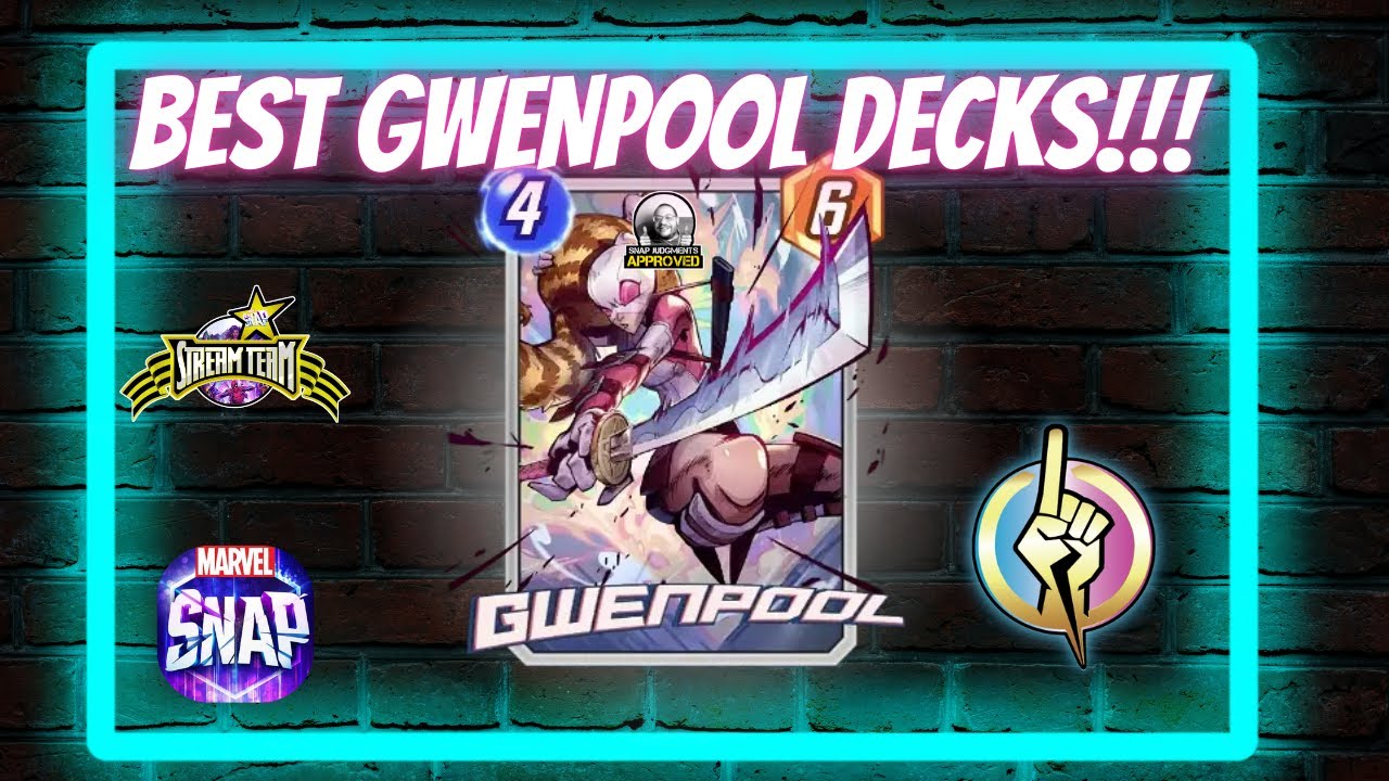 BEST Gwenpool Decks!!! Best Marvel Snap Decks!! - YouTube