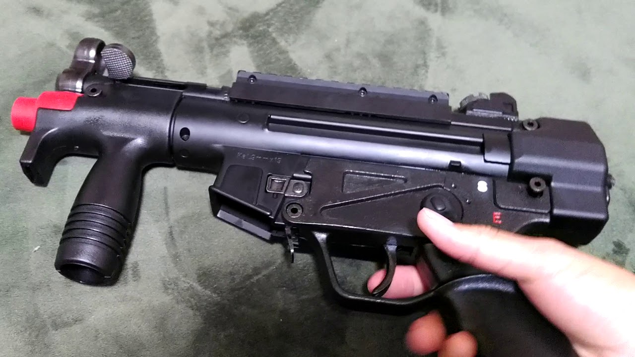 mp5k A3 東京マルイHC - YouTube