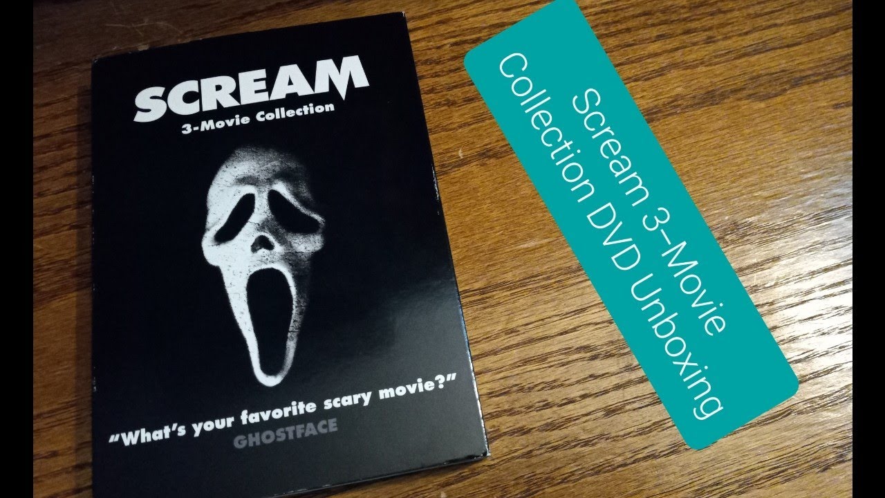 Scream 3-Movie Collection DVD UNBOXING - YouTube