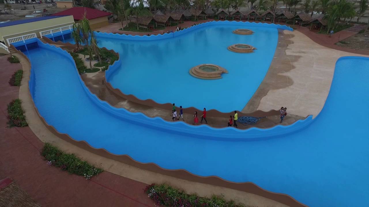 Family tour at the Subic Lighthouse soon-to-open wavepool - YouTube