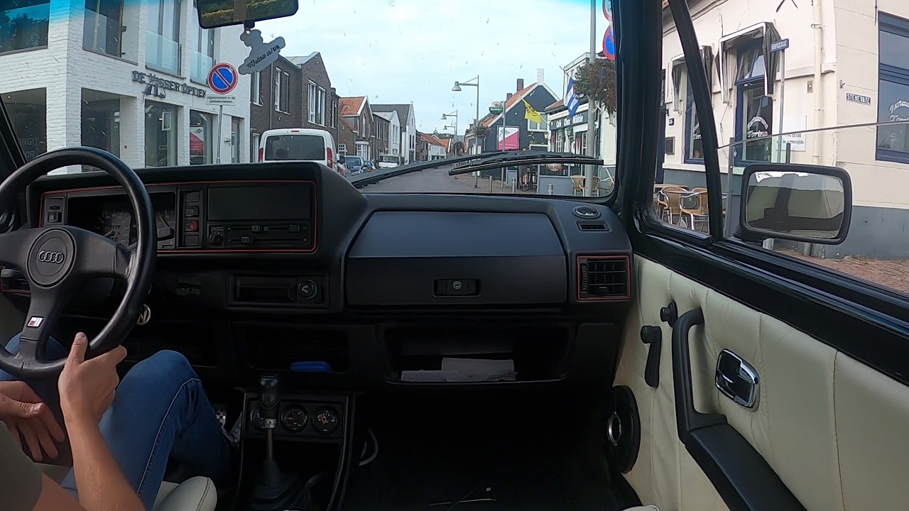 golf 1 gti 16v G60 driving. - YouTube