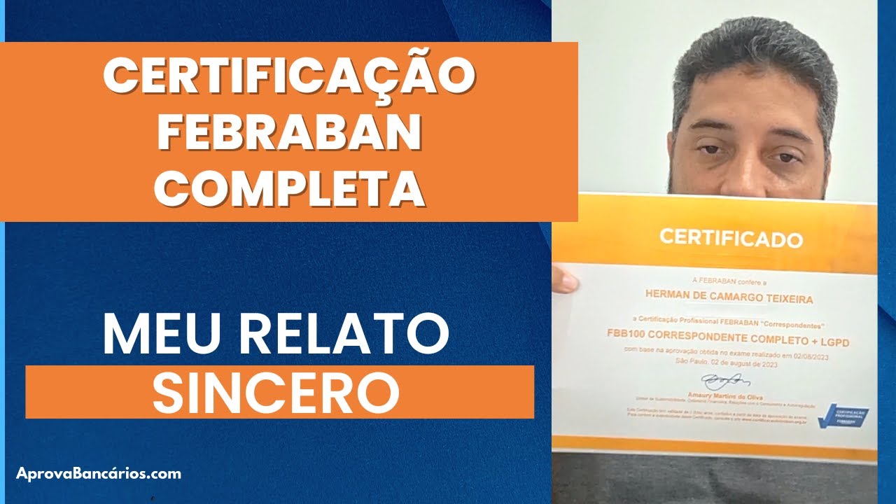 Certificação Febraban Correspondente Bancario - RETOEDU