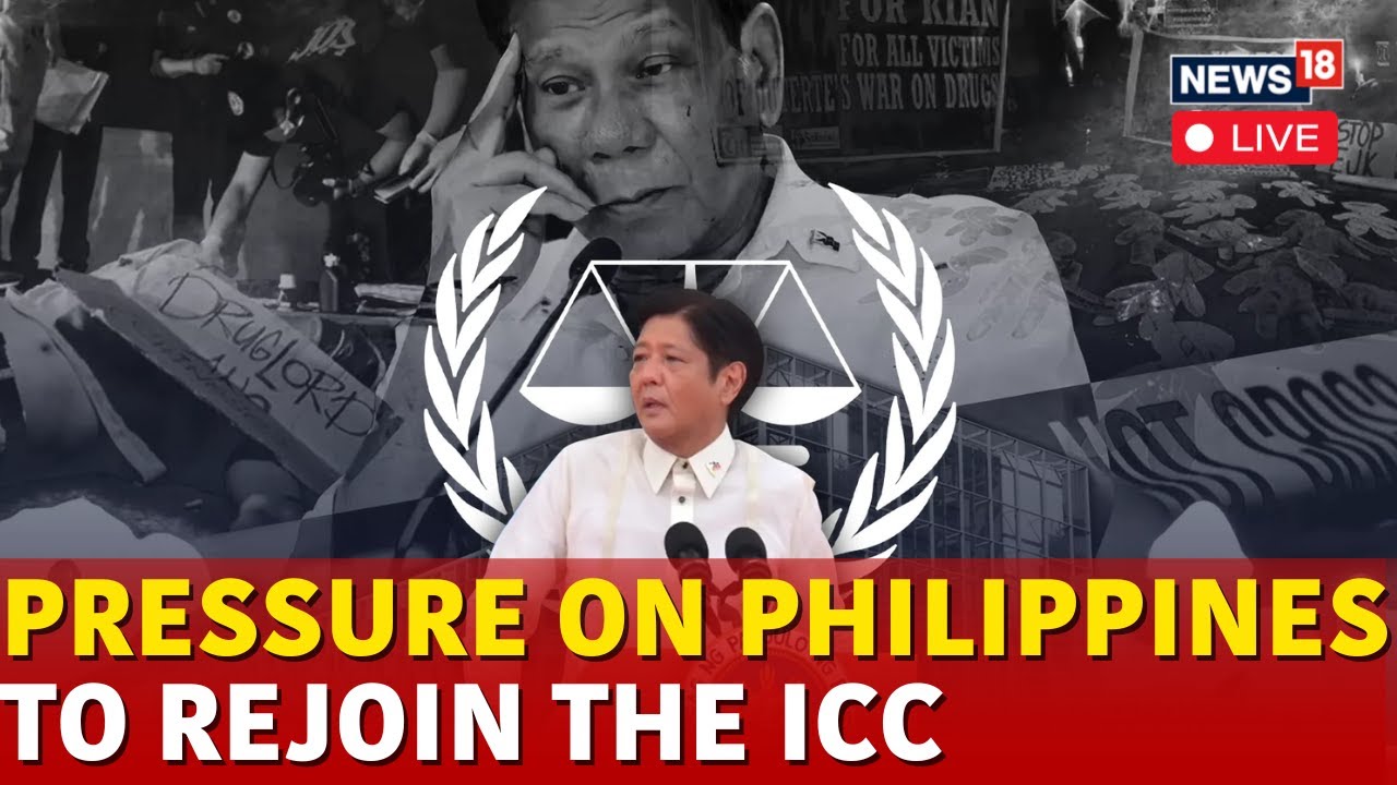 LIVE | Duterte Latest News | Pressure On Philippines To Join ICC ...