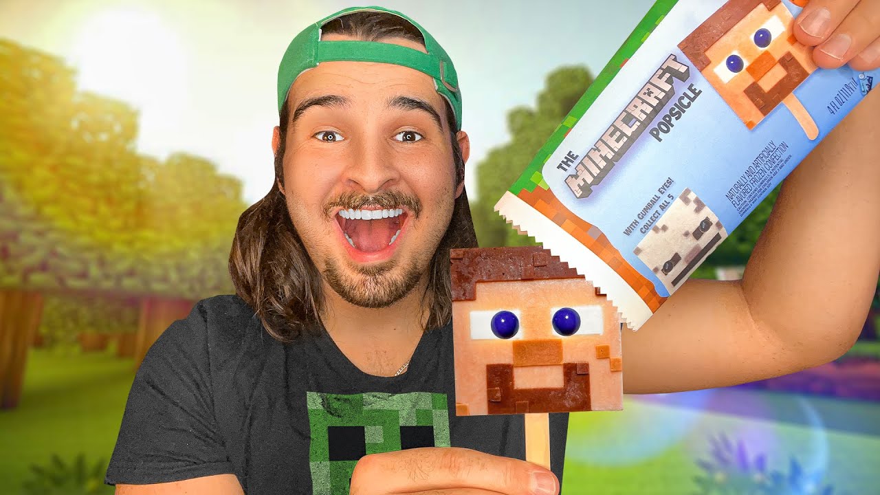 Opening Minecraft Mob Popsicles! - YouTube