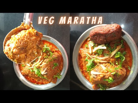 वेज मराठा | Restaurant Style Veg Maratha - YouTube