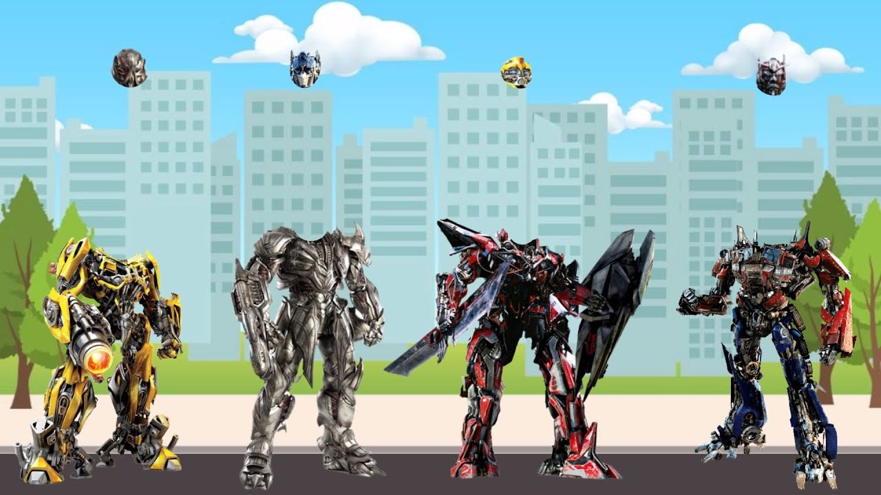 TEBAK GAMBAR MENCARI KEPALA ROBOT TRANSFORMERS - YouTube
