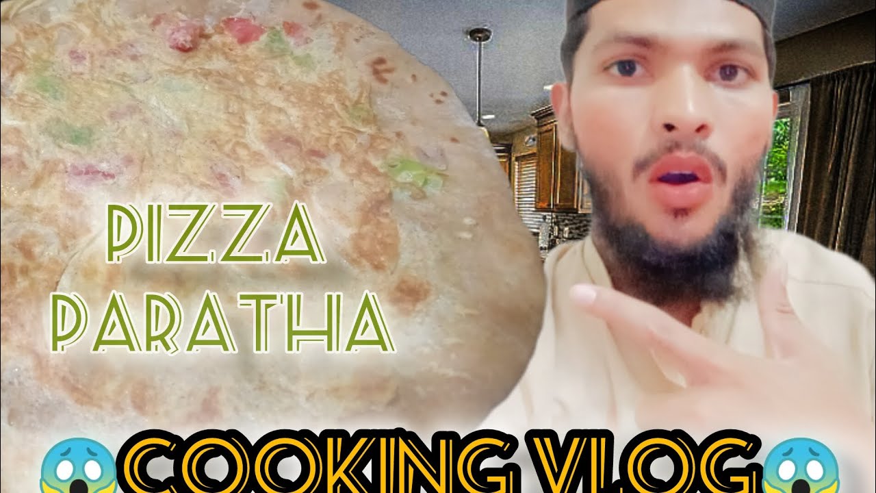 Ajj Main Ny Banaya Pizza Paratha😋♥️||Usman Shafi||Pizza paratha - YouTube