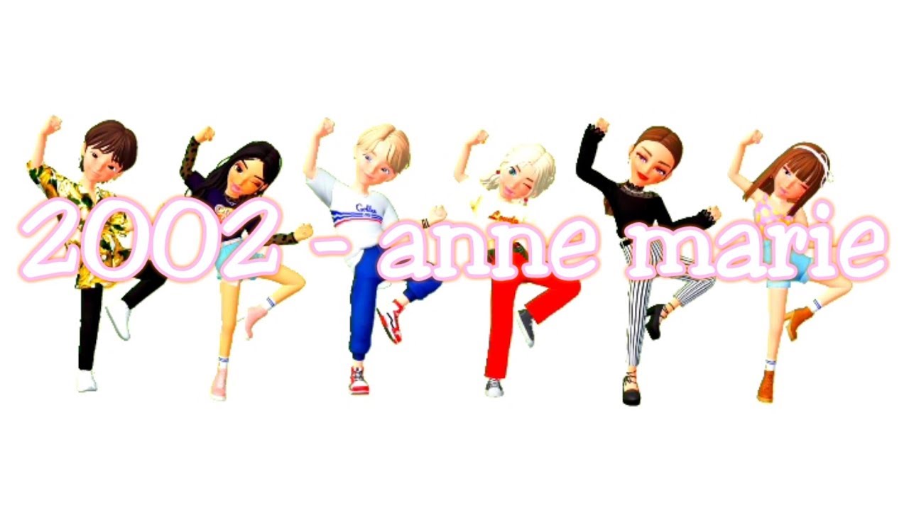 2002 dance challenge - Zepeto - Anne Marie - YouTube