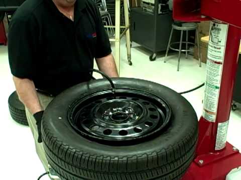 BaseLine 200 Tire Changer - Bead Sealing & Inflation - YouTube
