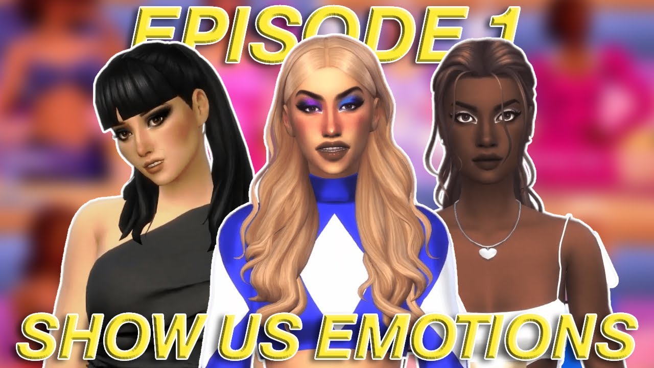 ⭐️Sim's Drag Race Allstar’s 1 Episode 1: Show Us Your Emotions💄🏳️‍🌈 ...