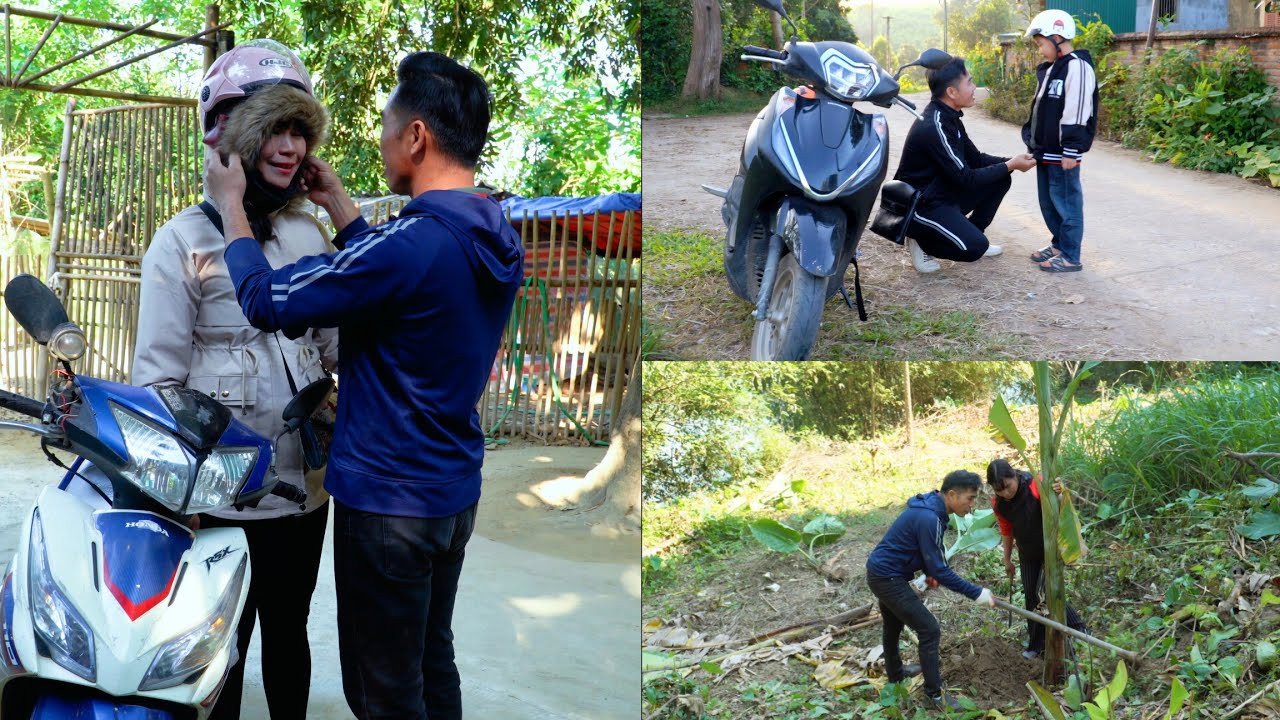 Thuy and A Men's new project: Building a garden, bringing animals back ...