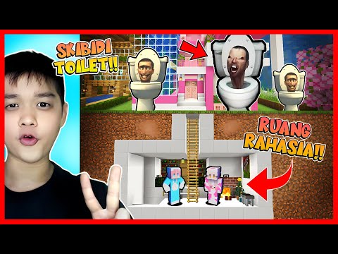 SKIBIDI TOILET BALAS DENDAM !! ATUN BANGUN ULANG RUANG RAHASIA RUMAH MOMON !! Feat @sapipurbaMinecraft