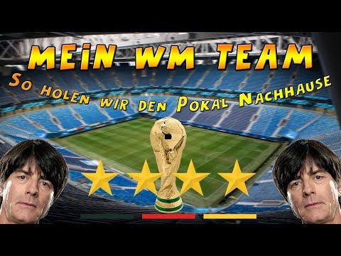 Mein 23 Mann WM Kader 2018 Deutschland