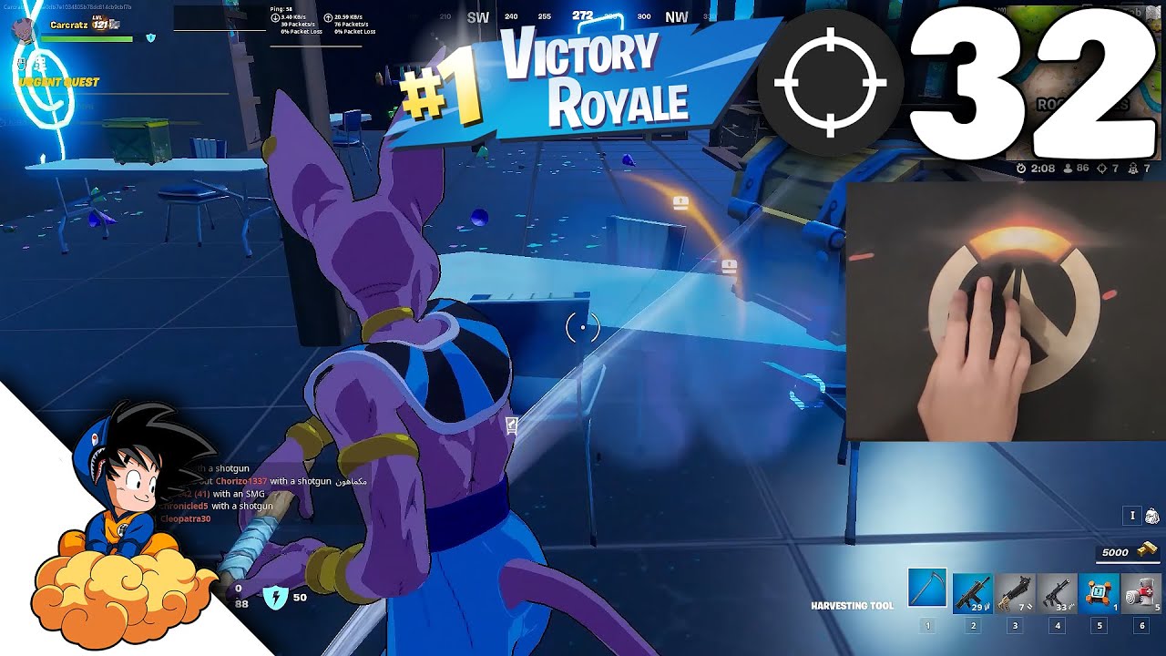 32 Elimination Solo vs Squads Win Fortnite Chapter 3 (Full Gameplay ...