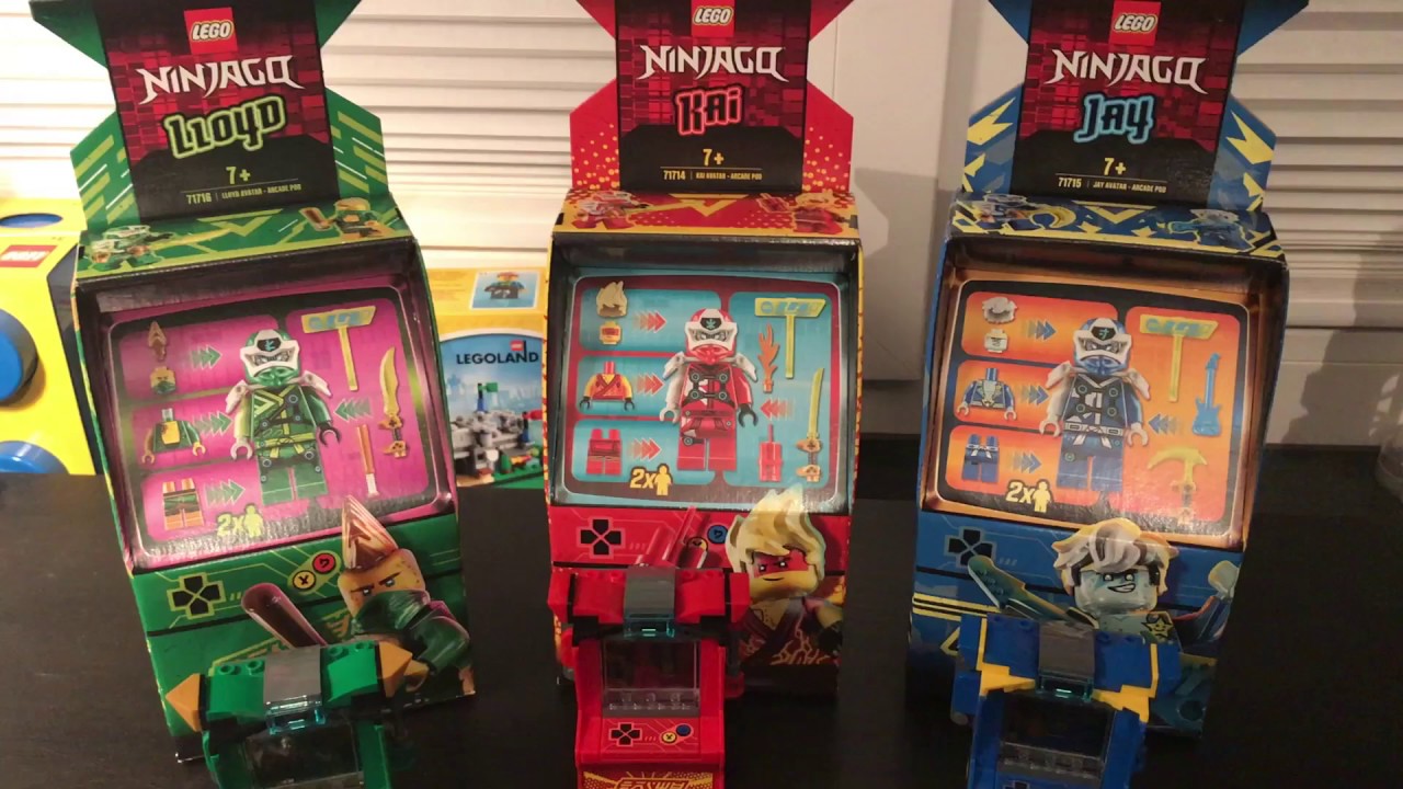 LEGO® NINJAGO Arcade Kapseln 71714, 71715, 71716 - YouTube