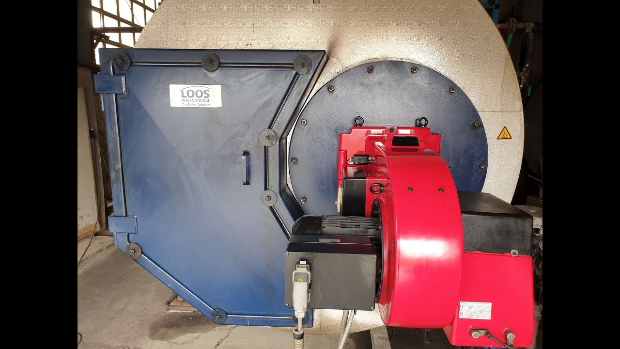 Loos International Steam Boiler and Weishaupt RL50/2-A Annual Service ...