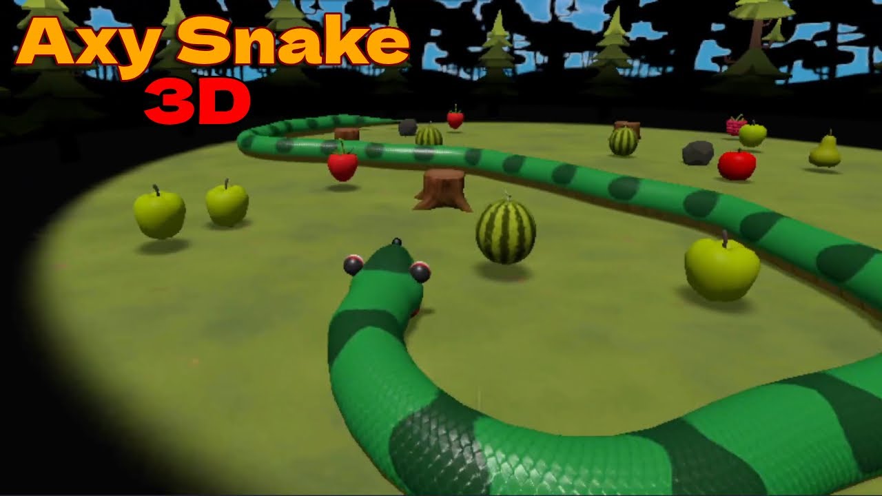 New Axy Snake 3D Gameplay 2024 🐍KhurbaaPLAYS - YouTube