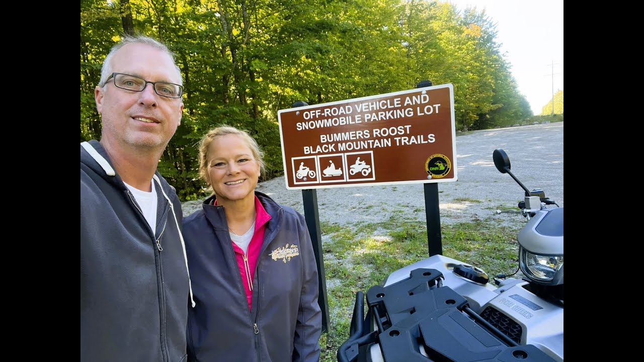 Bummers Roost ATV Riding Trails Black Lake Michigan - YouTube