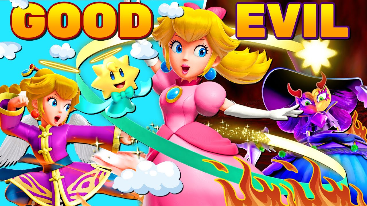 Princess Peach: Showtime! Characters: Good to Evil 🍑 - YouTube