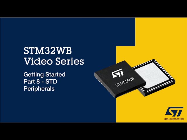 STM32WB Getting Started Series: Part 8, STD Peripherals