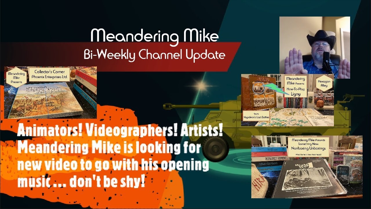 Meandering Mike Channel Update now in Bi-Weekly Format - YouTube