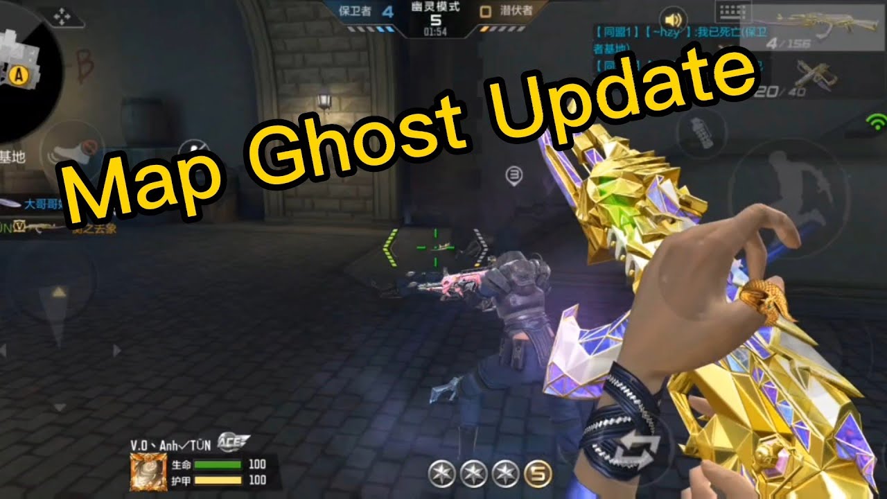 CF Mobile : Chế Độ Ghost Map Mới Các Bạn Ơi!!!#cfm #cfmchina #cfmobile ...