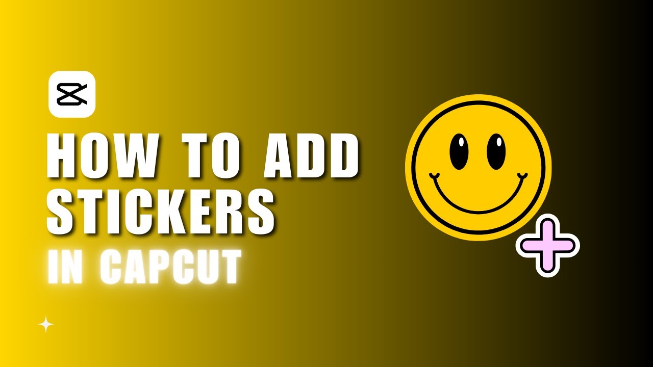 ️ ULTIMATE: How to Add Stickers in CapCut PC | English - YouTube